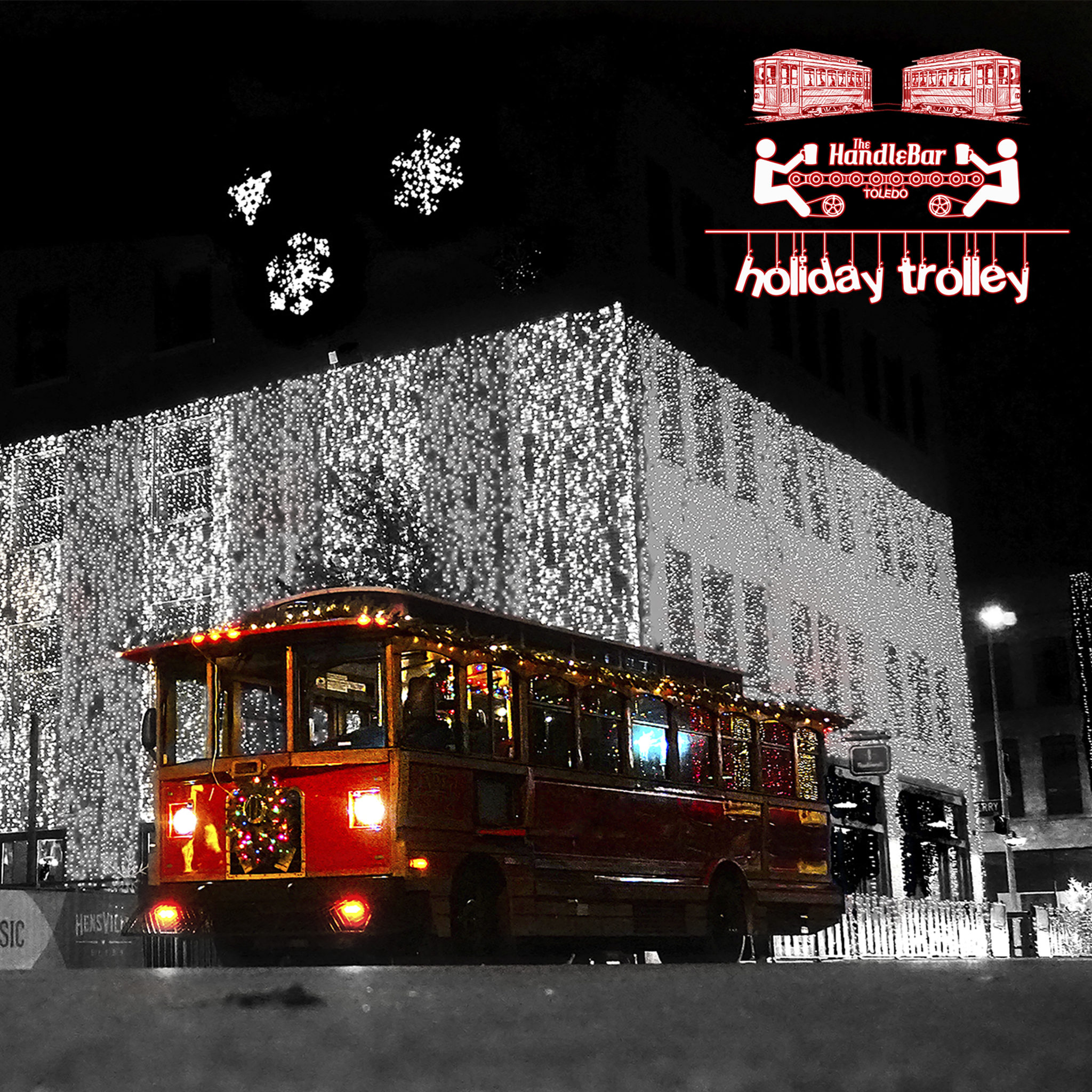 Holiday Trolley - HandleBar Toledo